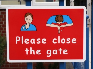 General School Notice Signs - Existing Mounted - Signs 4 Schools